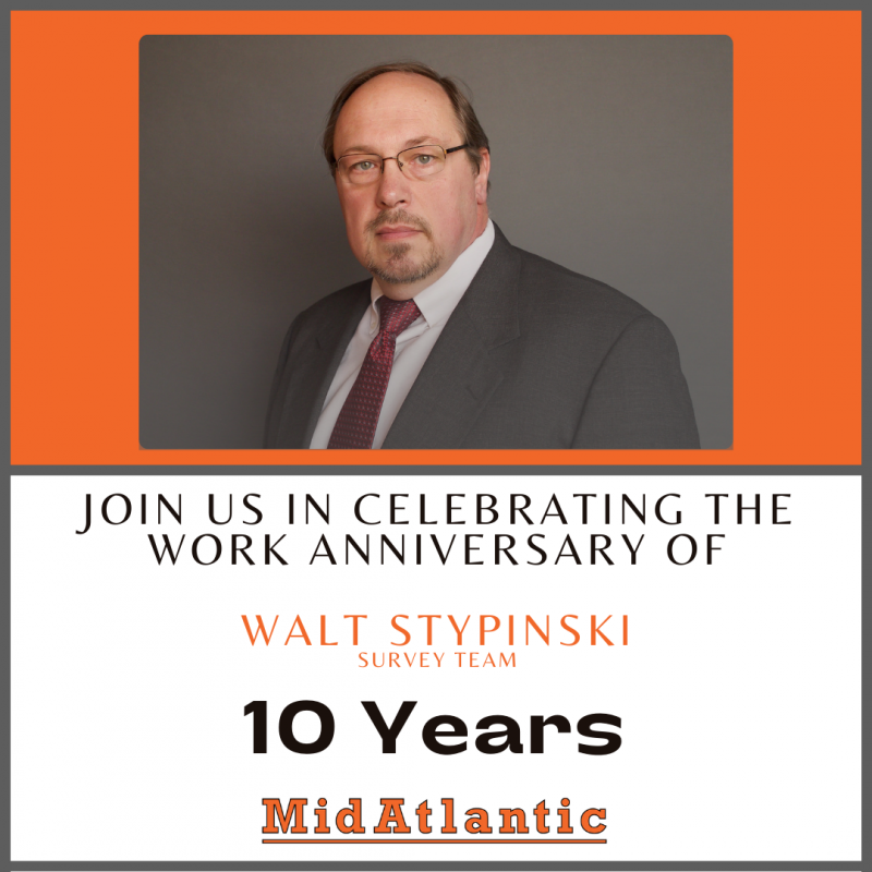 Happy 10-year work anniversary to our talented CAD Manager, Walt ...